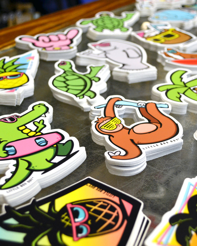 Stickers – Little Box Guy
